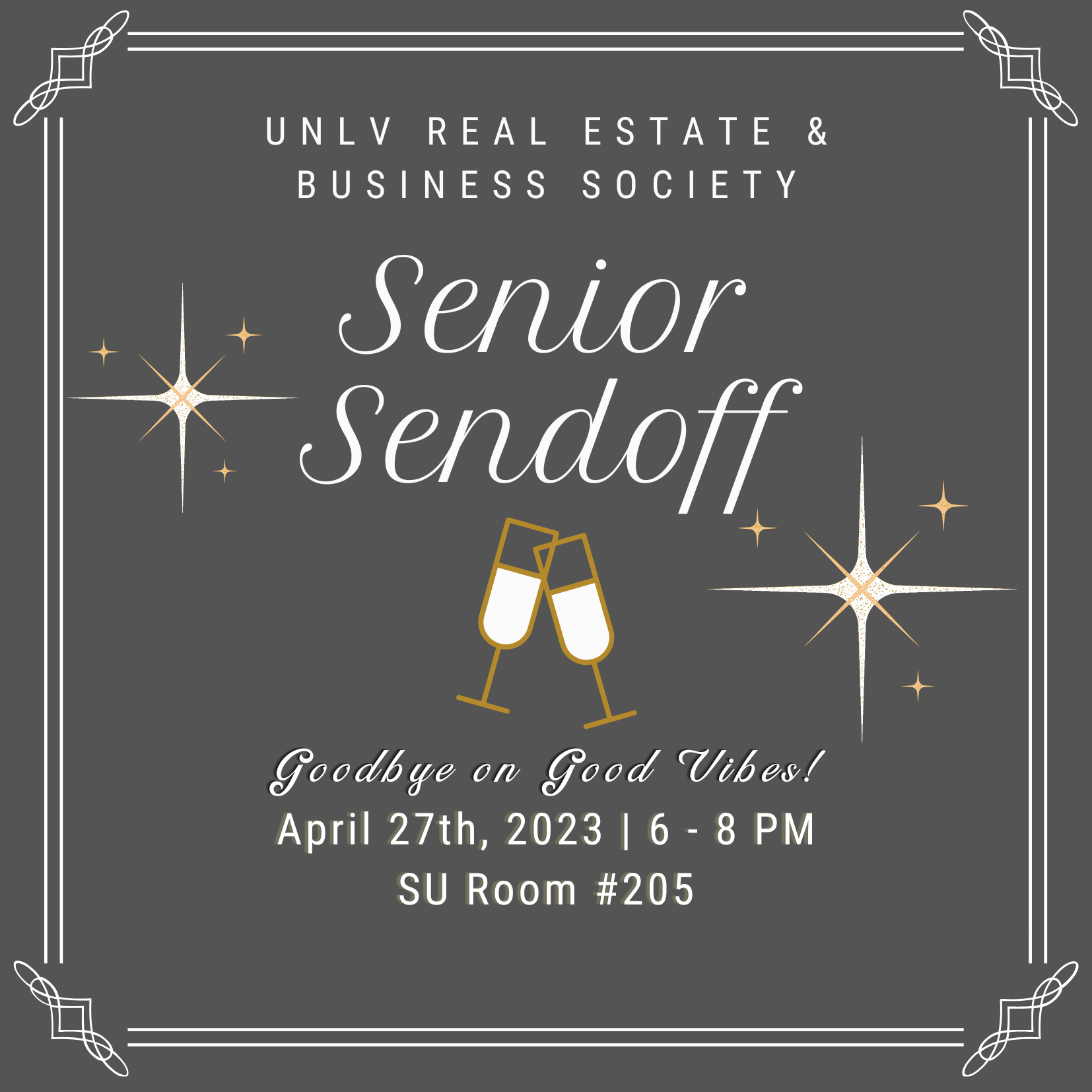 Senior Sendoff - Lied Center for Real Estate UNLV